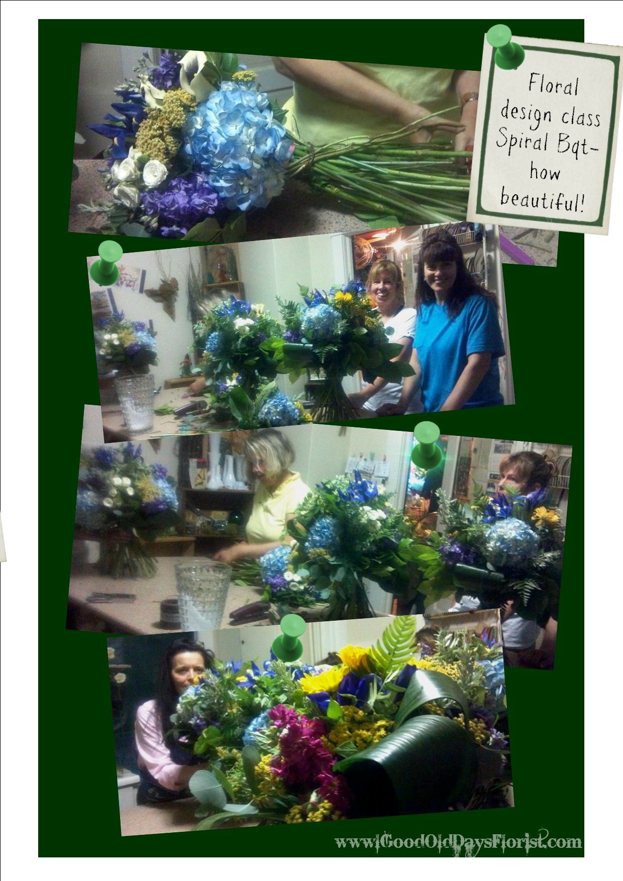 Floral Design Classes - Good Old Days Florist - The Eco Florist
