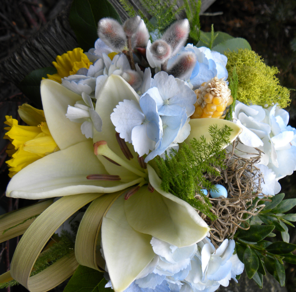 Spring Tussie Bouquet-Fresh Flowers - Good Old Days Florist - The Eco ...