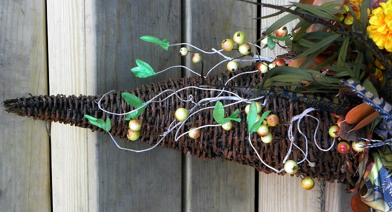 Faux Flower Harvest & Vine Cornucopia - Good Old Days Florist - The Eco ...