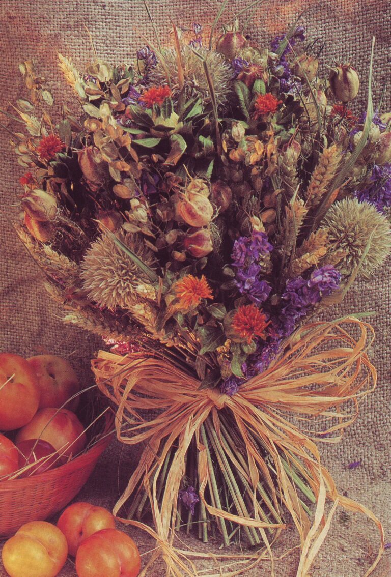 Dried Flower Field Bouquet - Good Old Days Florist - The Eco Florist